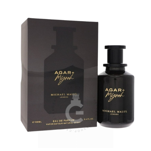 Michael Malul London Agar+Myrrh EDP For Him 100ml / 3.4 Fl.Oz. - Sea + Zephyr